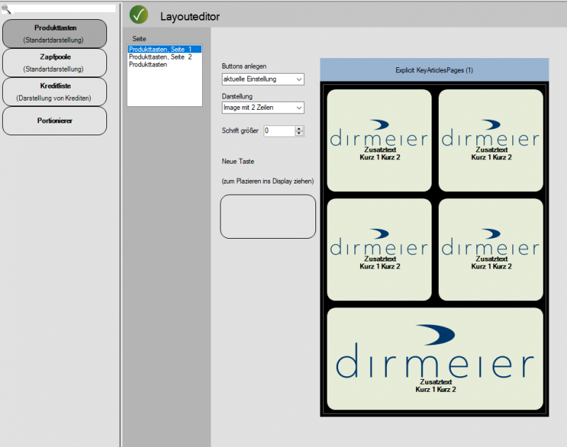 Layouteditor – Dirmeier Wiki